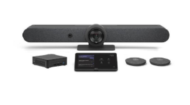 Logitech TAPRBGMSTTAALogitech Rally Bar + Tap + 2 M | Capital Music Gear